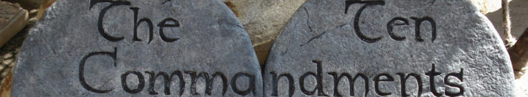 Two Tablets – For Those Who Love the Ten Commandments